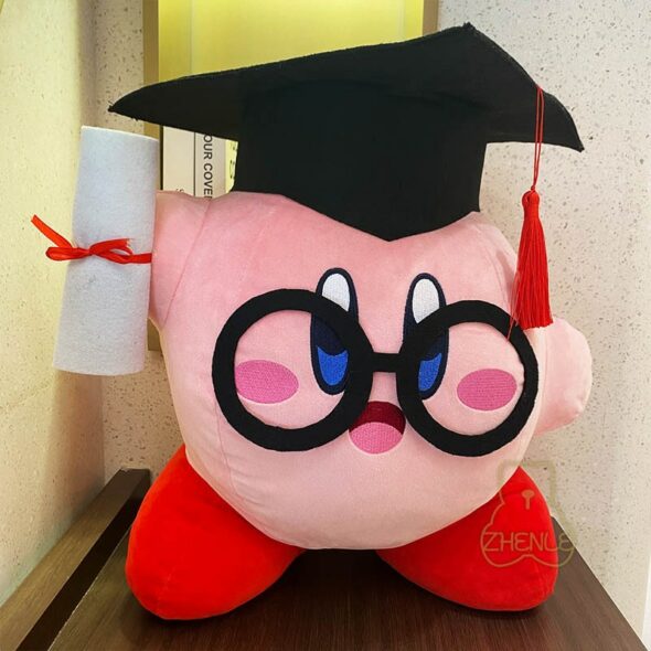 Kirby Graduation Push - Plushies Shop